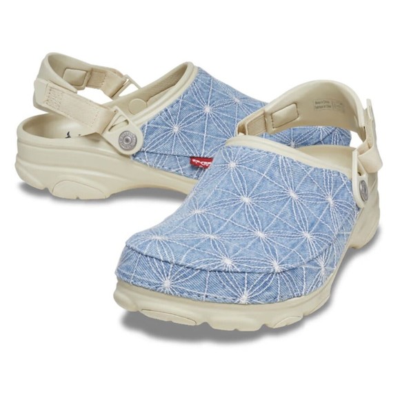 CROCS | Shoes | Crocs Classic Allterrain Clog Levis Sashiko Light Wash ...